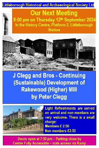 Littleborough Museum Welcome